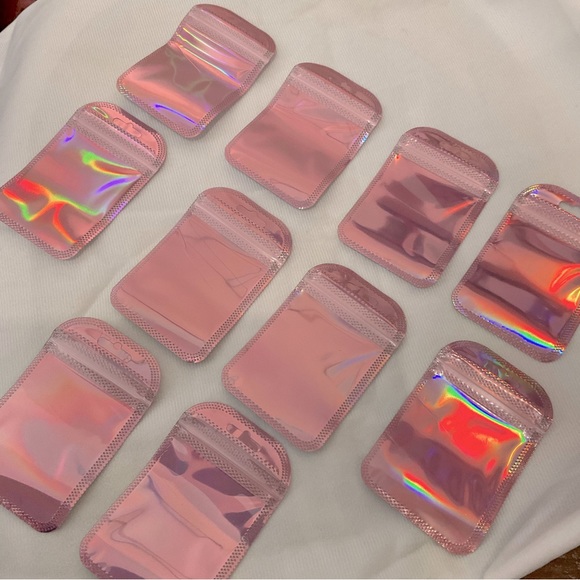 Storage & Organization | 1 Self Sealing Pink Pouches | Poshmark